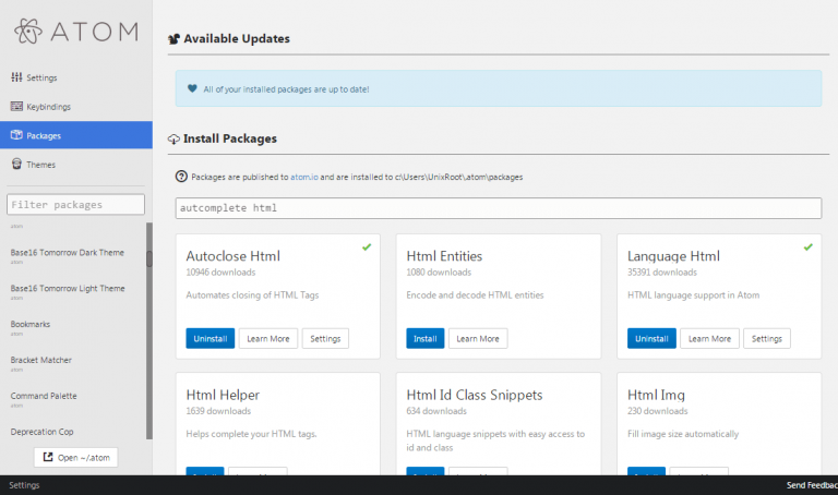 5 Must Have Packages for Atom Editor | CodeForGeek