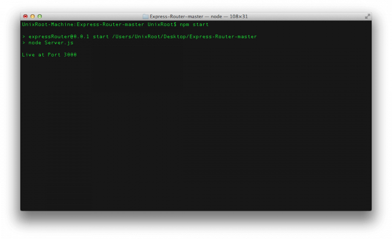 ExpressJs Router Tutorial | CodeForGeek