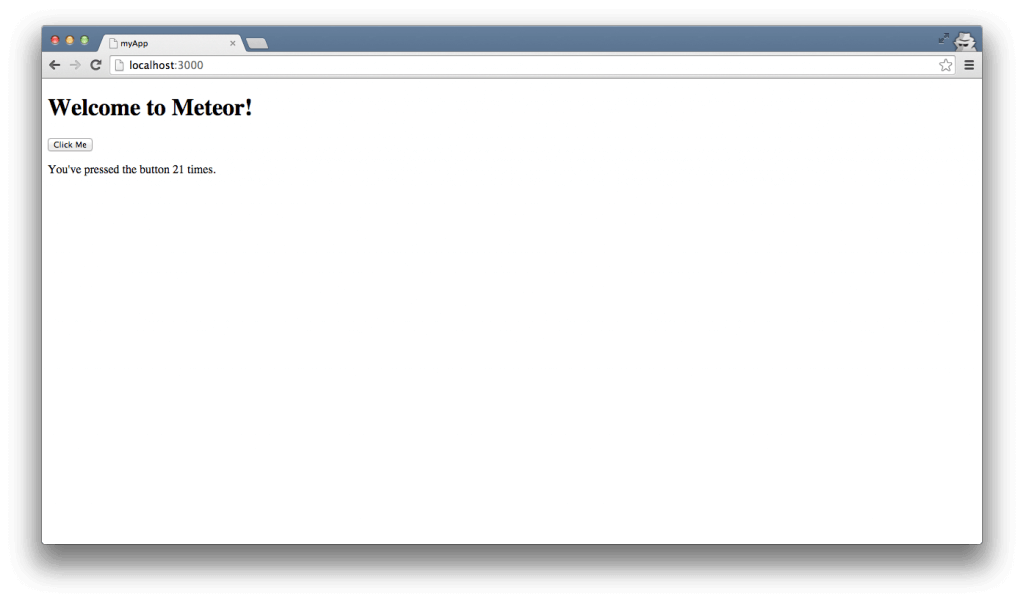 Introduction to Meteor.js framework | CodeForGeek