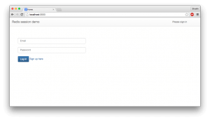 Session handling in Express Using Redis | Code for geek