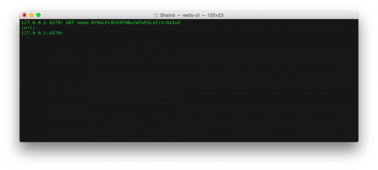 Session handling in Express Using Redis | Code for geek