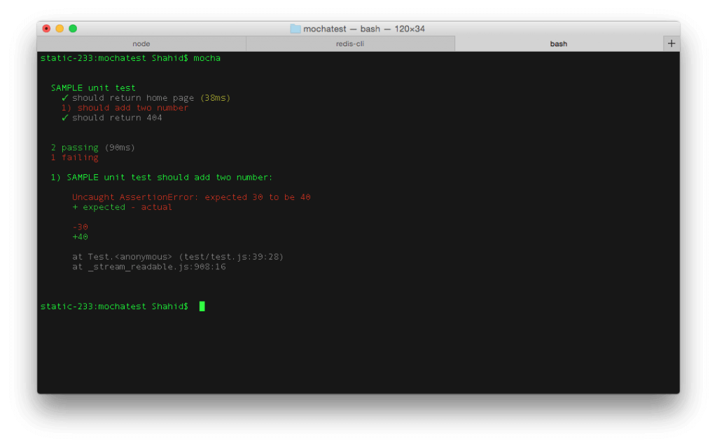 How to Test Nodejs Code and RESTful API | CodeForGeek