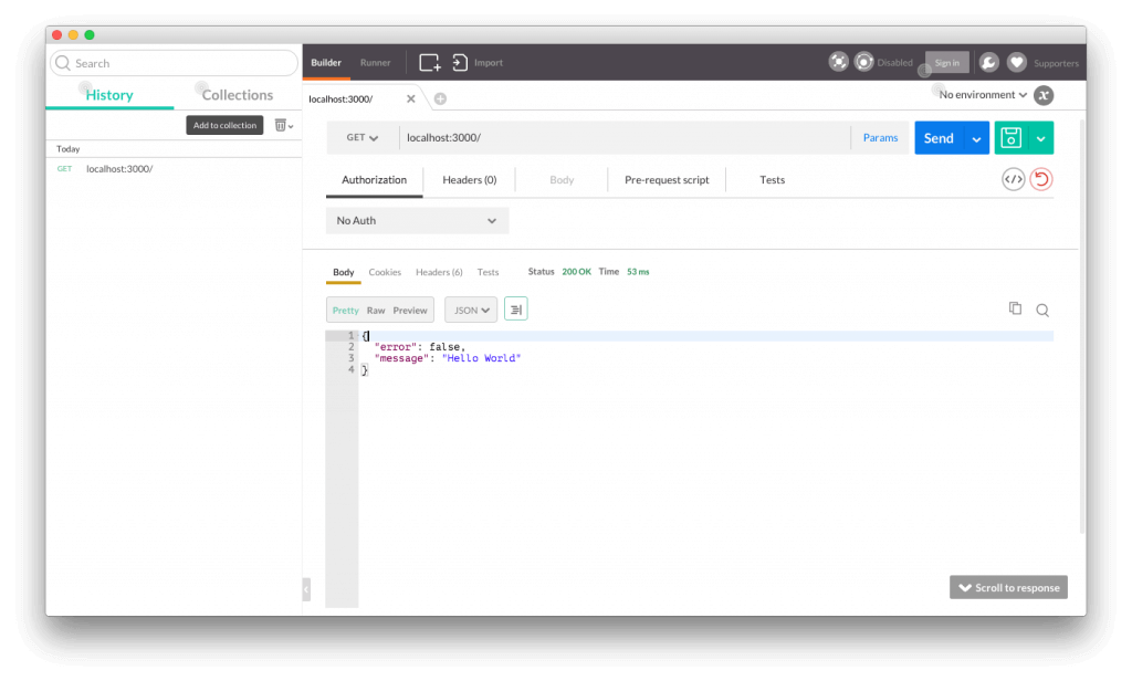 Build a RESTful API using Node and MongoDB | CodeForGeek