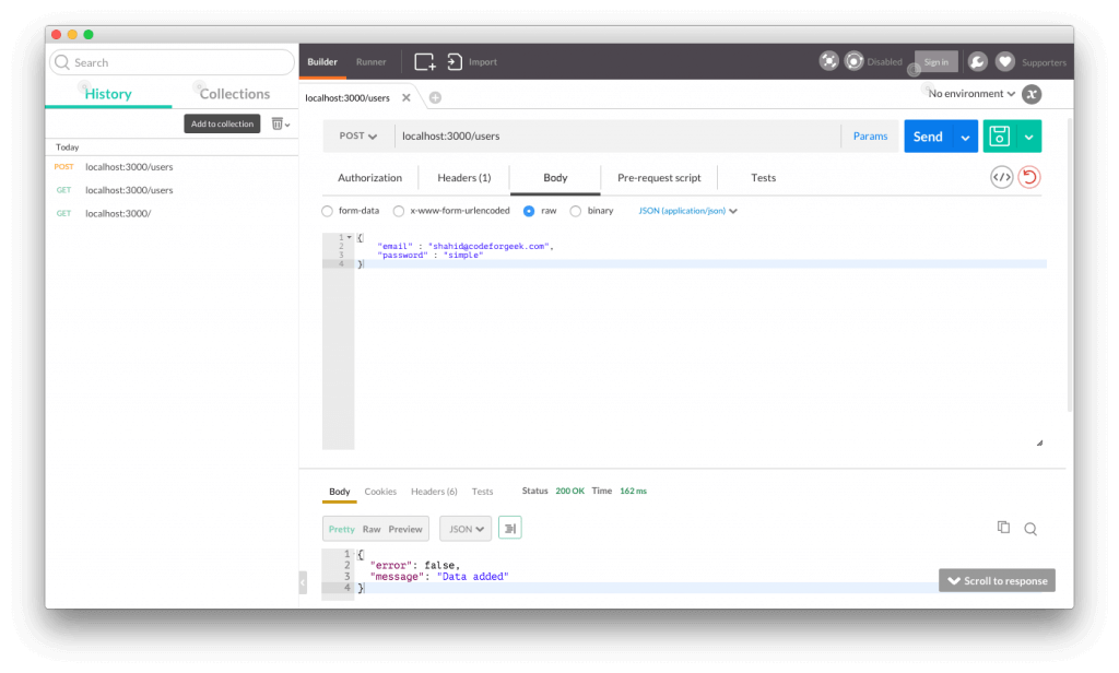 Build A Restful Api Using Node And Mongodb Codeforgeek