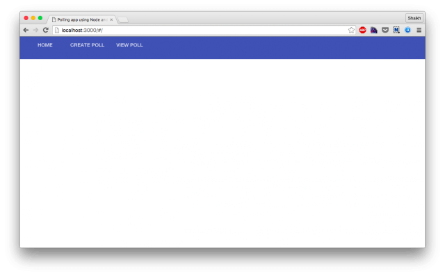 Building real time polling app using RethinkDB and Nodejs