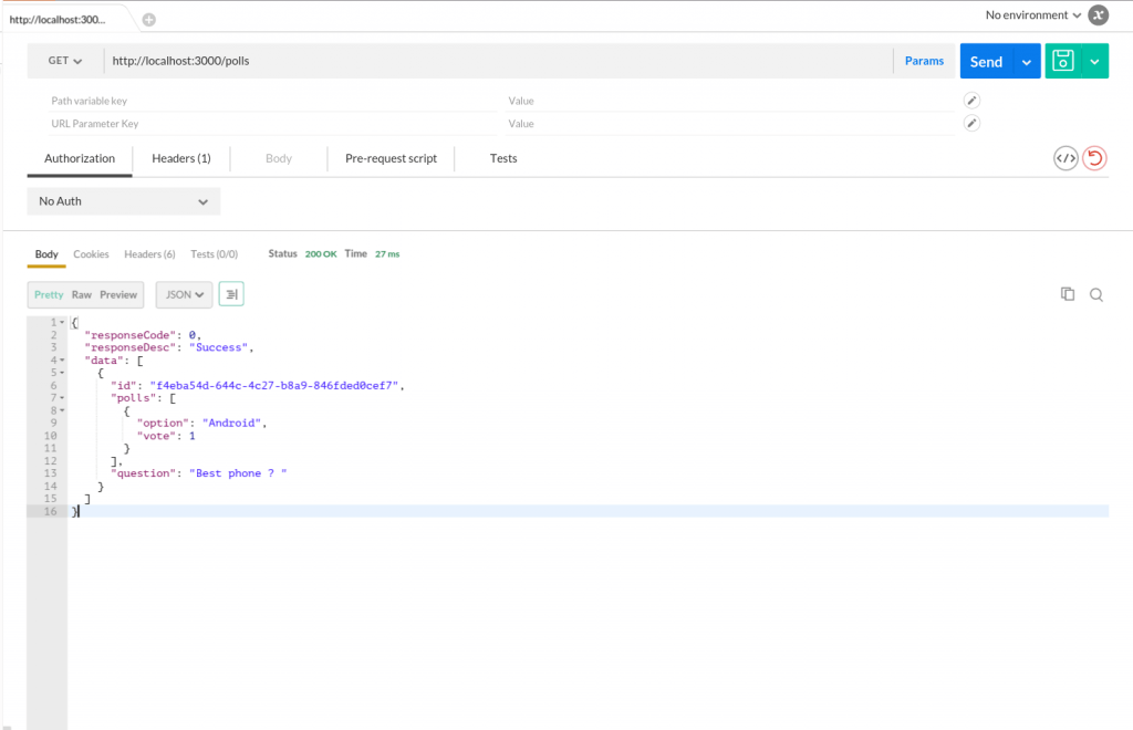 Building real time polling app using RethinkDB and Nodejs