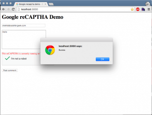 Google reCAPTCHA Node.js tutorial | CodeForGeek