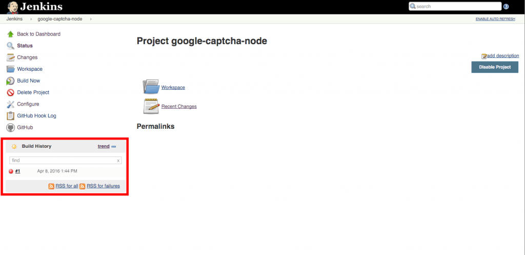 Continuous Integration and deployment with Jenkins and Node.js