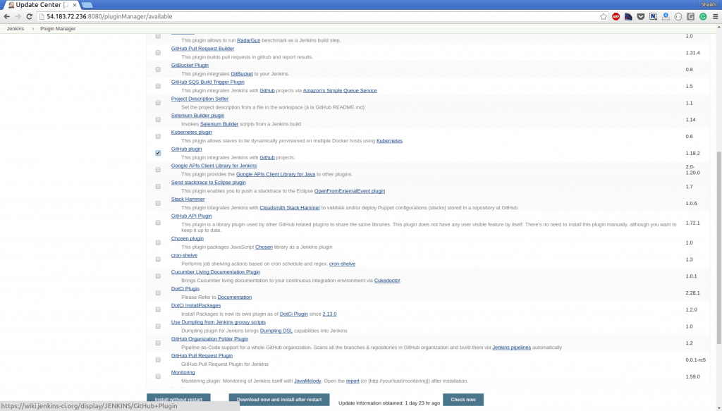 Continuous Integration and deployment with Jenkins and Node.js