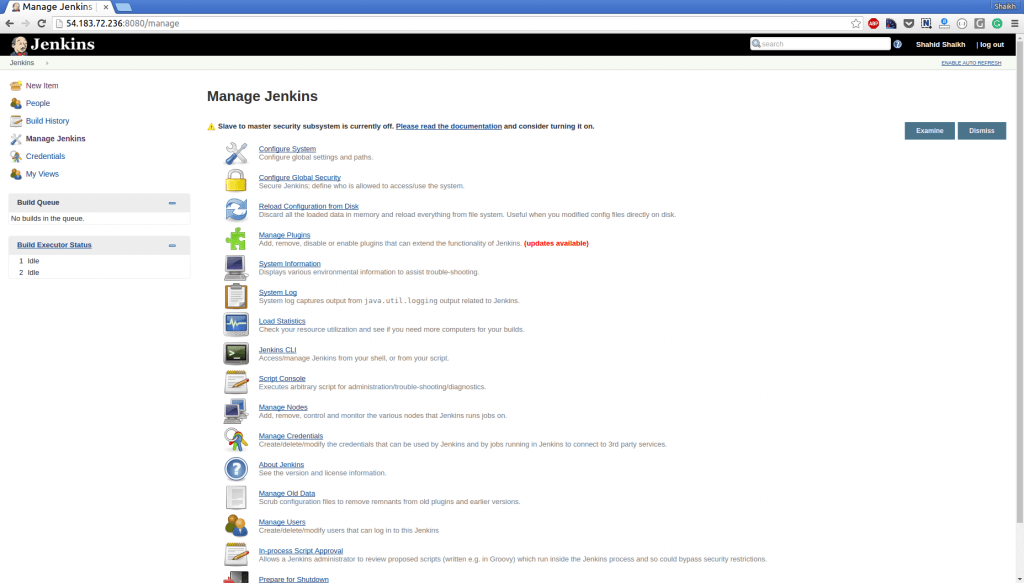 Continuous Integration and deployment with Jenkins and Node.js
