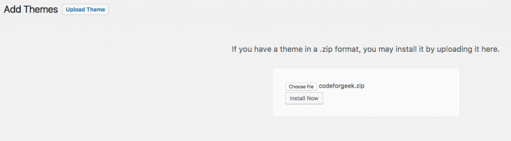 How to Build WordPress Theme Using Underscores | CodeForGeek