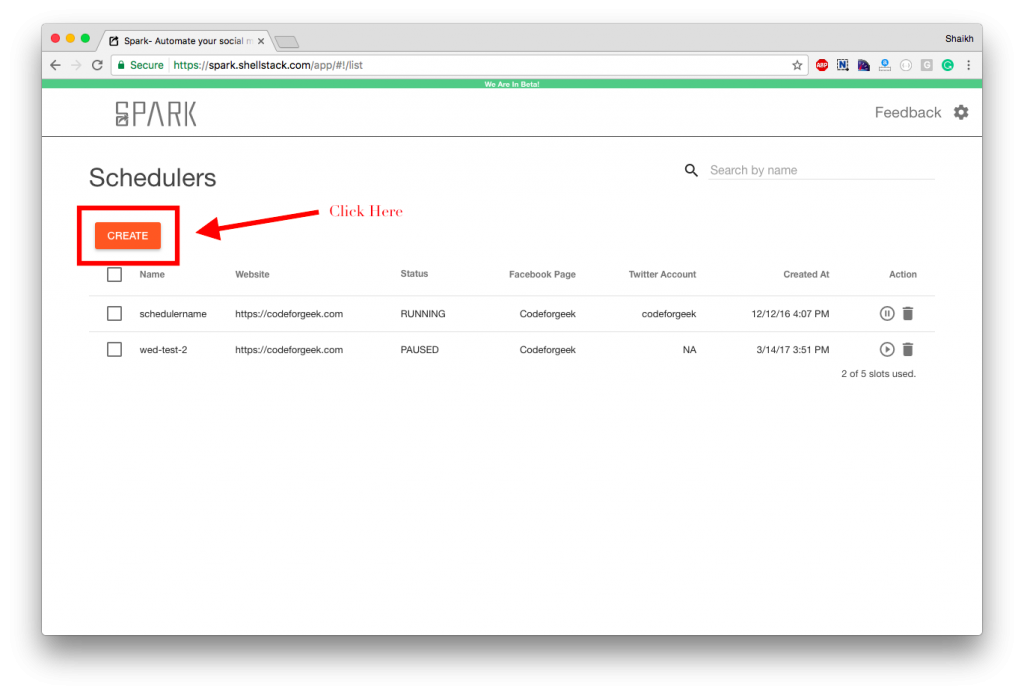 Reshare WordPress Posts Automatically With Spark | Codeforgeek