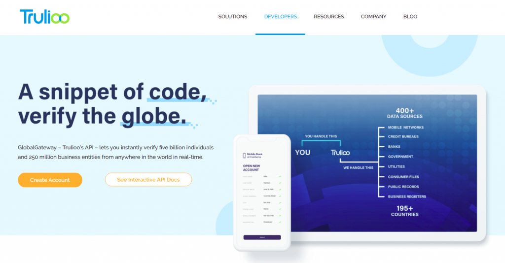 Identity Verification Using Trulioo Global Identity Platform | CodeForGeek