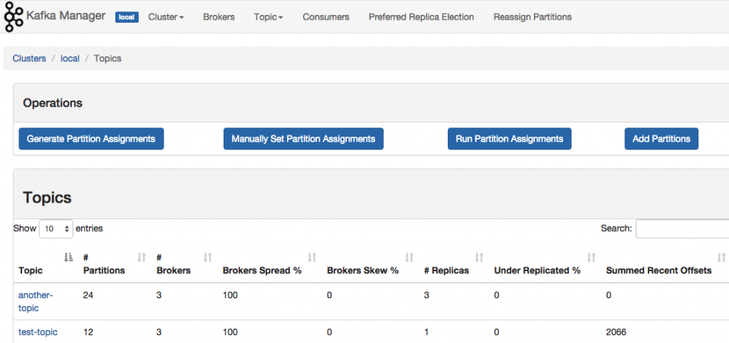 Setting up Kafka management for kafka cluster | CodeForGeek