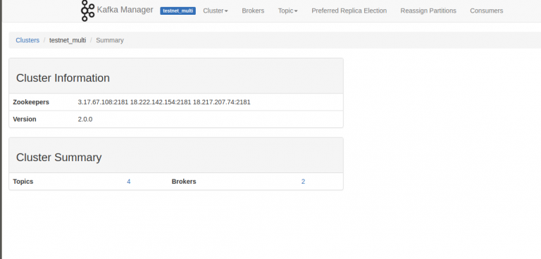 Setting up Kafka management for kafka cluster | CodeForGeek