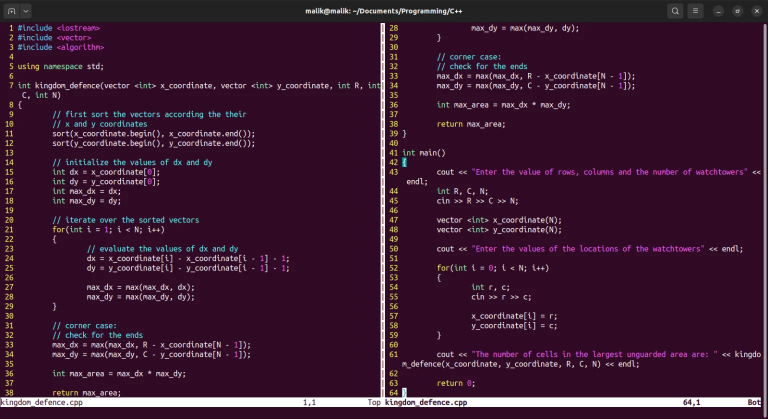 Kingdom Defence Problem Using C++ | CodeForGeek
