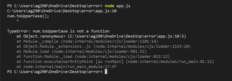 Nodejs Errors List Of 6 Types Of Nodejs Errors Codeforgeek