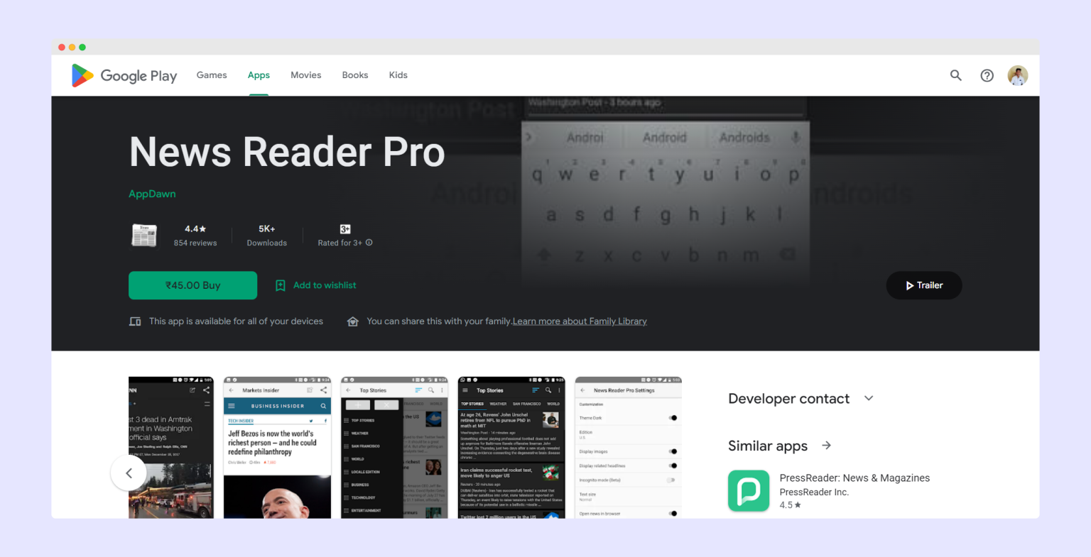 Top 24 Best News Aggregator Apps for Android | CodeForGeek