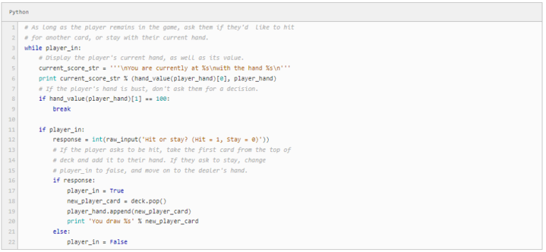 Coding Blackjack Apps in Python: How Is It Done? | CodeForGeek