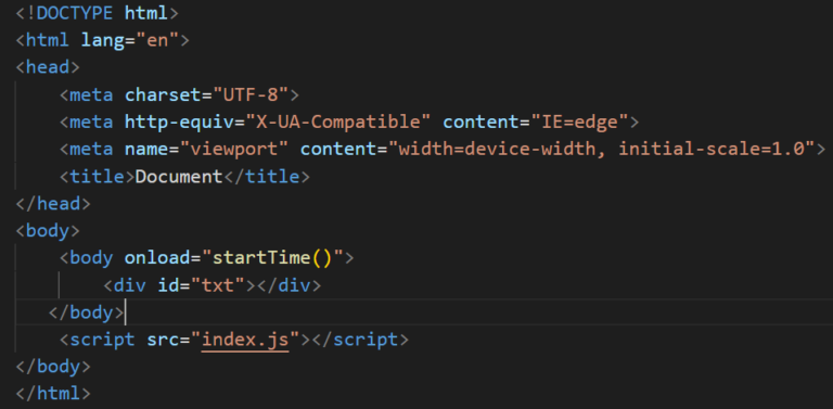 JavaScript Date Objects (with a Real-Time Clock Application) | CodeForGeek