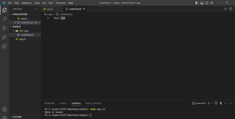 Removing a File in Node.js with unlink() & unlinkSync() Methods | CodeForGeek