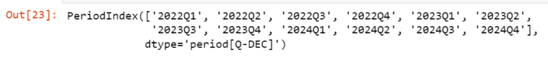 Pandas period_range() Method: Introduction, Syntax & Examples | CodeForGeek Pandas period_range() Method: Introduction, Syntax & Examples | CodeForGeek