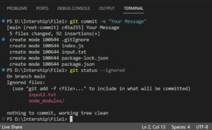 Ignore node_modules Folder from Git Using .gitignore | CodeForGeek