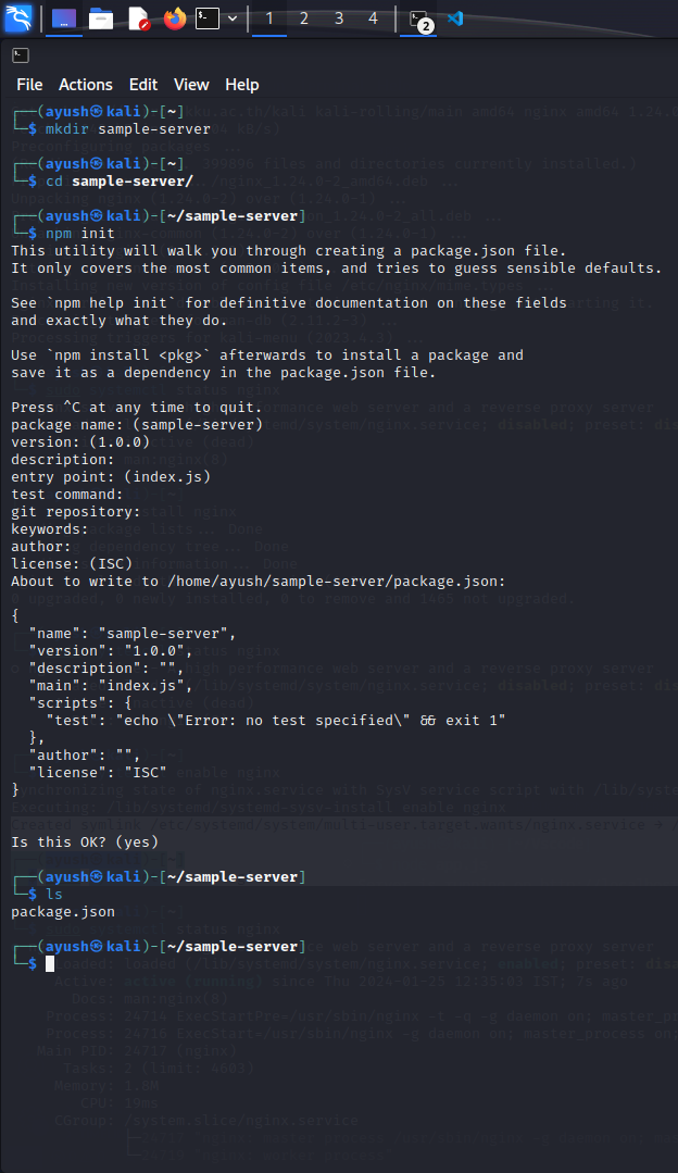 Set Up an Nginx Reverse Proxy on Linux with Node.js Application | CodeForGeek