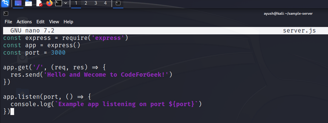 Set Up An Nginx Reverse Proxy On Linux With Nodejs Application Codeforgeek
