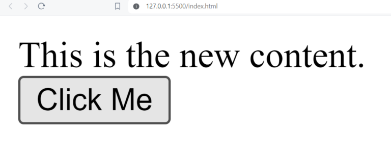 Replace HTML Element Quickly with replaceWith() | CodeForGeek Replace HTML Element Quickly with replaceWith() | CodeForGeek
