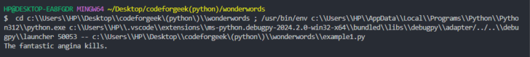 Everything You Need to Know About the Python Wonderwords Module | CodeForGeek