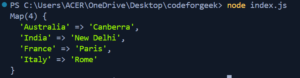 JavaScript Map and Set: Understanding the Map Data Structure | CodeForGeek