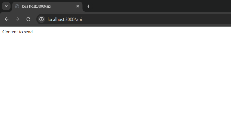 Sending Json Data Using Express Resjson Method Codeforgeek