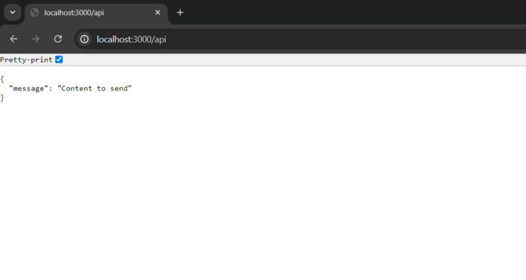 Sending Json Data Using Express Resjson Method Codeforgeek