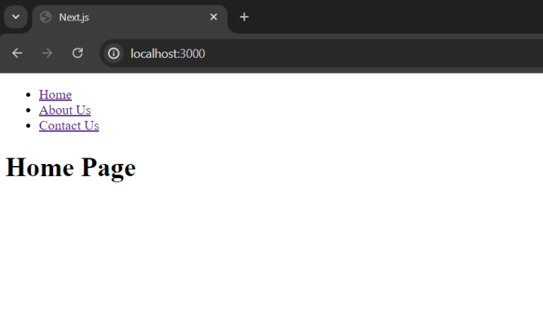 Link Component in Next.js: Navigating Between Pages | CodeForGeek