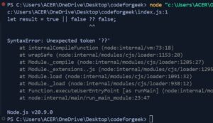 JavaScript Double Question Mark (??) Operator: Nullish Coalescing Explained & Examples | CodeForGeek