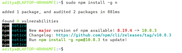 Updating Node.js to Any Version with n: A Step-by-Step Guide | CodeForGeek