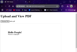 Display Word Document as Web Page in Browser Using JavaScript & HTML ...