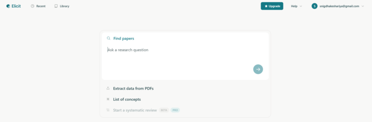 How to Use Elicit AI: A Beginner's Guide | CodeForGeek