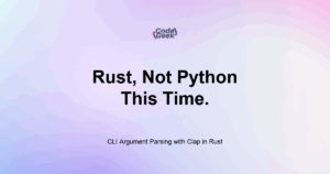 CLI Argument Parsing with Clap in Rust | CodeForGeek