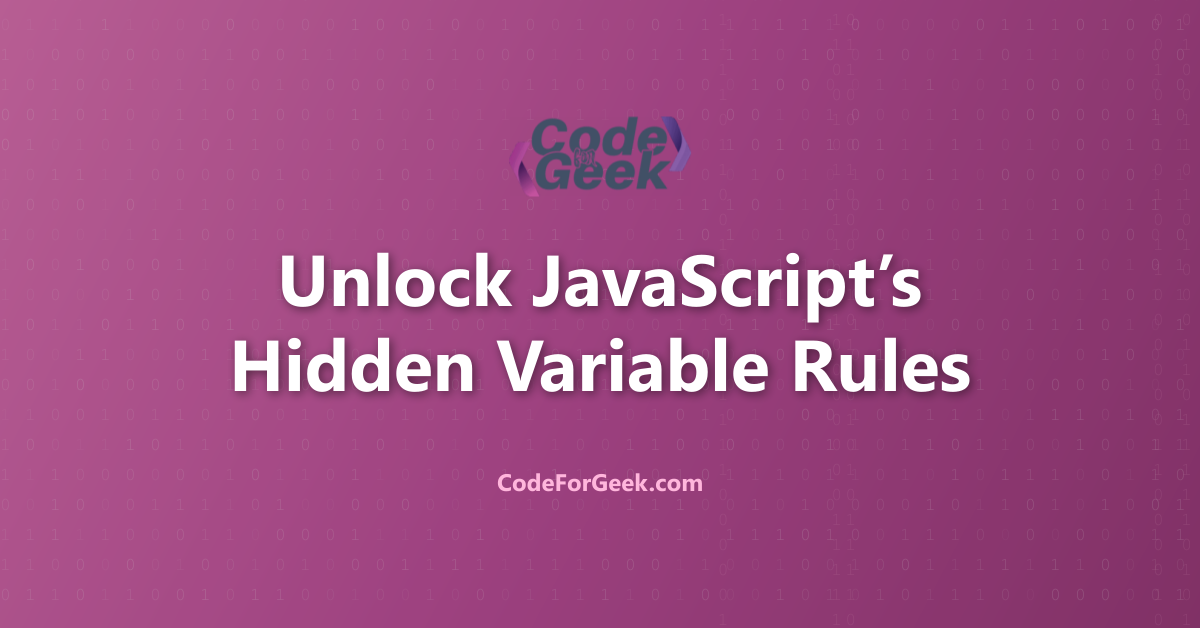 Javascript Scope Guide Block Function Local And Global Explained Codeforgeek