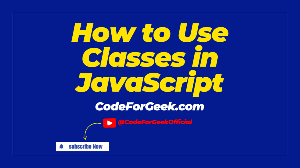 JavaScript | CodeForGeek