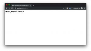 Facebook Login Implementation Using Nodejs and Express | CodeForGeek