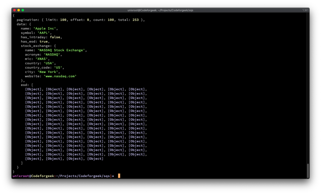 Real Time Market Data API by Market Stack | CodeForGeek