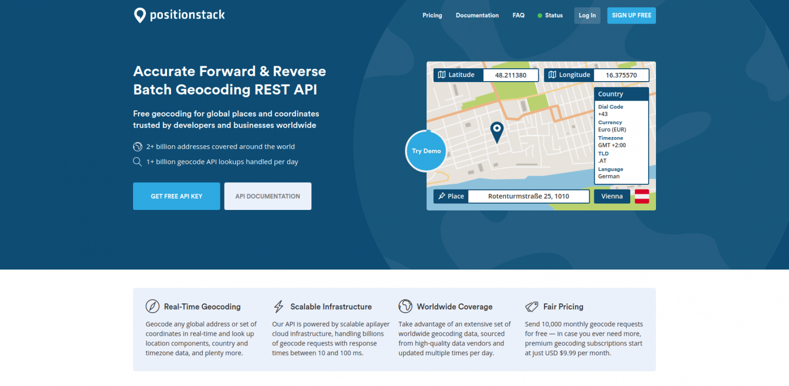 Forward/Reverse Geocoding Made easy with Positionstack | CodeForGeek